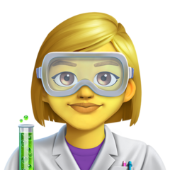 Woman Scientist Emoji | Emoji Woman Scientist Meaning