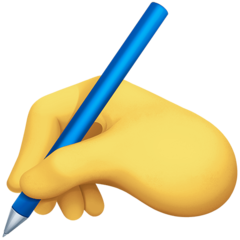 Writing Hand Emoji | Emoji Writing Hand Meaning