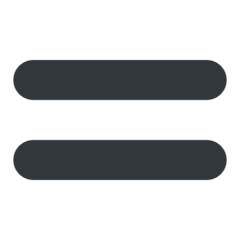 🟰 Heavy Equals Sign Emoji