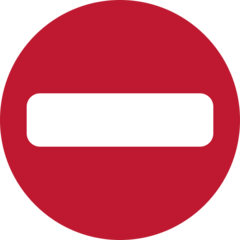 ⛔ Emoji Sens Interdit