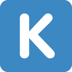 Regional Indicator Symbol Letter K emojis