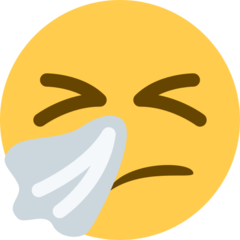 🤧 Sneezing Face Emoji