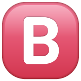 🅱️ Negative Squared Latin Capital Letter B Emoji