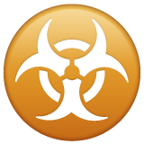 ☣️ Biohazard Sign Emoji