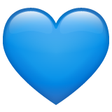 💙 Blue Heart Emoji