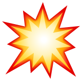 💥 Collision Symbol Emoji