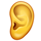 👂 Ear Emoji