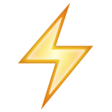 ⚡ High Voltage Sign Emoji