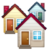 🏘️ House Buildings Emoji
