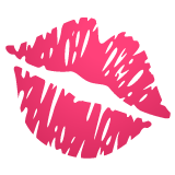 Kiss Mark Emoji | Kiss Mark / Lips Emoji Meaning