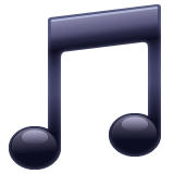 🎵 Musical Note Emoji
