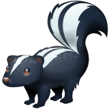 🦨 Skunk Emoji