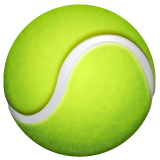 🎾 Tennis Racquet and Ball Emoji