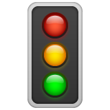 🚦 Vertical Traffic Light Emoji