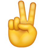 Victory Hand Emoji | Emoji Victory Hand Meaning