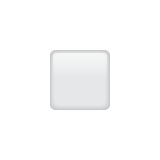 ️ White Small Square Emoji