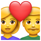 Couple with Heart Emoji | Emoji Couple with Heart Meaning