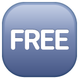 🆓 Squared Free Emoji