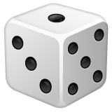 🎲 Game Die Emoji