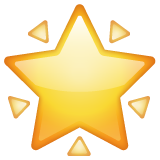 🌟 Glowing Star Emoji