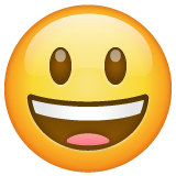 😃 Smiling Face with Open Mouth Emoji