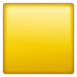 🟨 Large Yellow Square Emoji