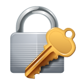 🔐 Closed Lock with Key Emoji