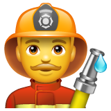 Man Firefighter Emoji | Emoji Man Firefighter Meaning