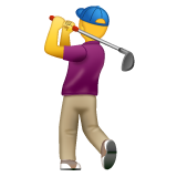 🏌️‍♂️ Man Golfing Emoji