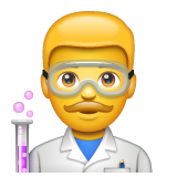 Man Scientist Emoji | Emoji Man Scientist Meaning
