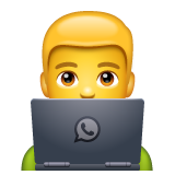 👨‍💻 Man Technologist Emoji