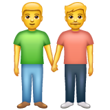 Men Holding Hands Emoji | Emoji Men Holding Hands Meaning