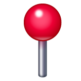 📍 Round Pushpin Emoji