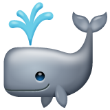 🐳 Spouting Whale Emoji