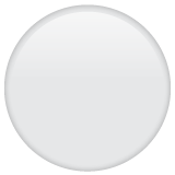 ⚪ Medium White Circle Emoji