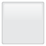 ⬜ White Large Square Emoji