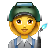 Woman Factory Worker Emoji | Emoji Woman Factory Worker Meaning