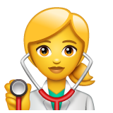 👩‍⚕️ Woman Health Worker Emoji