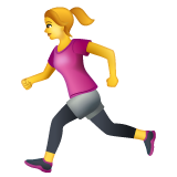 🏃‍♀️ Woman Running Emoji