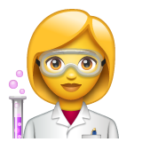 👩‍🔬 Woman Scientist Emoji