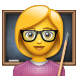 👩‍🏫 Woman Teacher Emoji