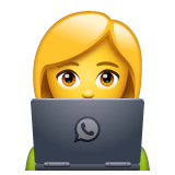 👩‍💻 Woman Technologist Emoji