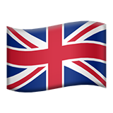 🇬🇧 Flag: United Kingdom Emoji on Apple iOS 16.4