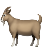 🐐 Goat Emoji on Apple iOS 16.4