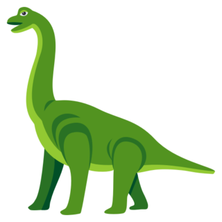 🦕 Sauropod Emoji on JoyPixels 3.1