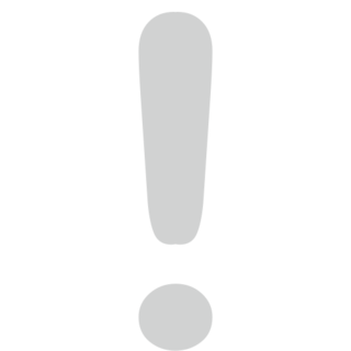 White Exclamation Mark Emoji on JoyPixels 1.0
