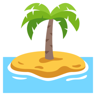 🏝️ Desert Island Emoji on JoyPixels 3.0