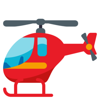 🚁 Helicóptero Emoji on JoyPixels 3.0