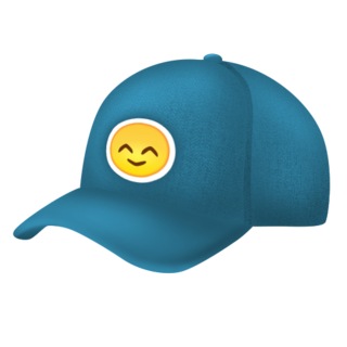 🧢 Billed Cap Emoji on Emojipedia Sample Images 11.1