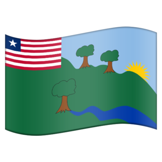 🏴󠁬󠁲󠁲󠁧󠁿 Flag for River Gee (LR-RG) Emoji on Emojipedia 样本图像 11.1